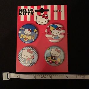 Hello Kitty | Accessories | Hello Kitty X Neon Tuesday Button Pin Set ...